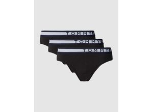 8719861461975 - - 3er-Set Slips mit Logobund in Schwarz