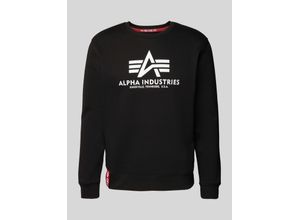 4059146069460 - BASIC SWEATER mit Logo-Print