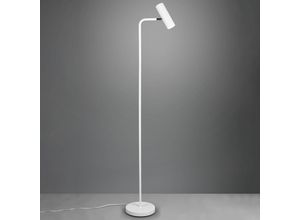 4017807488784 - Leuchten - Stehlampe marley in Weiß matt Spot schwenkbar Höhe 151cm