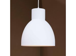 5704709071860 - Dyberg Larsen Lighting - Dyberglarsen Coast Dome Pendel-Deckenleuchte Mattweiß 30cm