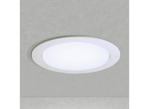 8031874248757 - Runde wasserdichte Downlight CCT Teresa 160 10W IP55 Farbe Weiß - Weiß