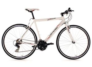 4250547509139 - KS Cycling Fitnessrad 21 Gänge Fitness-Bike Lightspeed (White) 28 Zoll