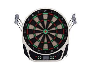 6932185945200 - Elektronische Dartscheibe mit LED-Display für 8 Spieler mehrfarbig 44L x 50B x 32H cm