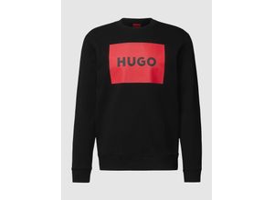 4021411342158 - Sweatshirt Herren Baumwolle schwarz bedruckt