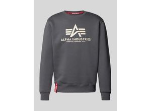 4059146069750 - BASIC SWEATER mit Logo-Print