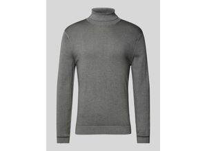 4066425821169 - Slim Fit Strickpullover mit Rollkragen