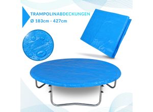 4250525391121 - monzana® Abdeckung Trampolin 305cm blau