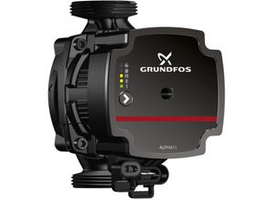 5712607862770 - Grundfos - Alpha1 l 25-60 130 Umwälzpumpe (Heizungspumpe) - 3600 L Std - 45W - Förderhöhe 6 m - Einbaugröße 130 mm - Sehr energieeffizient