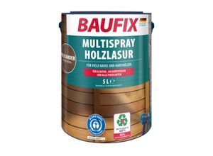 4014505038853 - BAUFIX Multispray Holzlasur palisander seidenglänzend 5 Liter Holzlasur