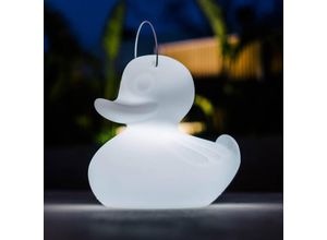 3760243670114 - Smart And Green - duck-duck Lamp (xl) Weiß by Goodnight Light Akku-LED Lampe