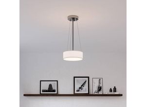 8711387098642 - Smartwares - Trendige Deckenlampe Stoff weiß satinierte Abdeckung ø 30 cm ceiling dream