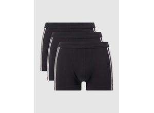 4007065797179 - Shorts 3er-Pack Organic Cotton Streifen schwarz - 95 5 für Herren 45678910