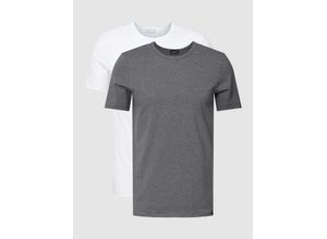 0888721466875 - T-Shirt mit Label-Detail im 2er-Pack Modell Cotton Essentials