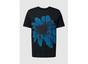 4067492754336 - T-Shirt mit Motiv-Print Modell Pima