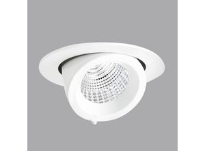 4046075046549 - Performance in Lighting EB431 LED-Einbauleuchte Flood Reflektor weiß ww