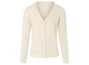 4061389504905 - Strickjacke aus 100% SUPIMA®-Baumwolle weiss 48