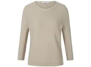 4061389327528 - Rundhals-Pullover 3 4-Arm beige 36