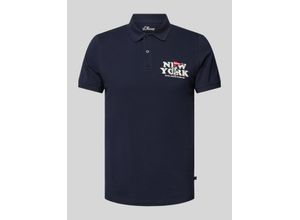 4099976184957 - Regular Fit Poloshirt aus Baumwollpiqué mit Peanuts®-Motiv