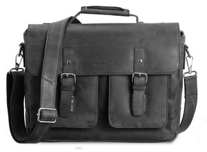 4251083804023 - Kolbjorn Umhängetasche Messenger Bag bis 15 Zoll aus Leder