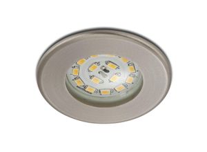 4002707242444 - Led Einbauleuchte Attach matt-nickel Einbaustrahler Deckenspots - Briloner