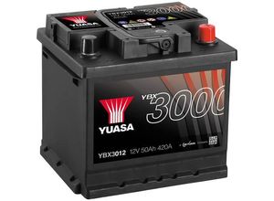 5050694029493 - SMF YBX3012 Autobatterie 50 Ah T1 Zellanlegung 0