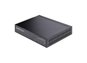 0065030893183 - StarTechcom 5 Port Gigabit Switch - Unverwalteter 25Gbit s Switch - Office- Heimnetzwerk Lan Switch Verteiler für Tisch Wandmontage - Rückwärtskompatibel mit 10 100 1000Mbit s - Ganzmetall (DS52000) - Switch - 5 Anschlüsse - unmanaged