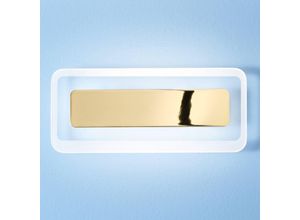 8033913027675 - Linea Light LED-Wandleuchte Antille gold 314 cm