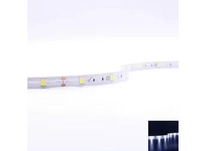 4063592002643 - Strip 12V LED Streifen 5M 72W m 30LED m 10mm - Lichtfarbe Kaltweiß 6000K - Sch