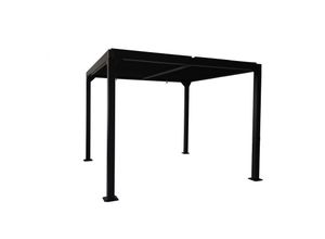 4260620356598 - Pavillon Pergola DUBAI mit Lamellendach 4x3m