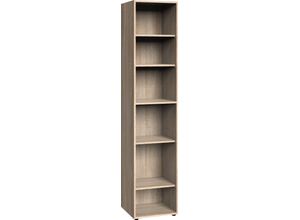 4038061009195 - Regal WIMEX Multiraumkonzept braun (eiche sägerau nachbildung) B40cm H185cm T40cm Holzwerkstoff Spanplatte Regale Breite 40 cm