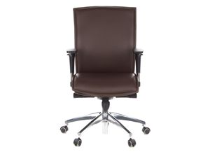 4260284080570 - Luxus Chefsessel MURANO 10 Leder mit Armlehnen (höhenverstellbar) hjh OFFICE