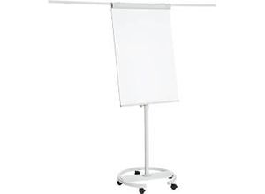 4016946198905 - Flipchart ECO Mobil F2400 N 5 Rollen höhenverstellbar magnethaftend 2 Seitenarme Ablageschale Kunststoff & Metall Tafel 680 x 1050 mm