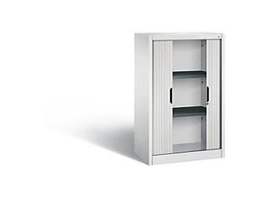 4050646266571 - CP Omnispace Rollladenschrank lichtgrau 2 Fachböden 800 x 420 x 1230 cm