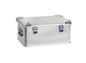 4014688130481 - Transportbox INDUSTRY 48 Aluminium 48 l L 580 x B 385 x H 277 mm mit Stapelecken stabiler Deckel