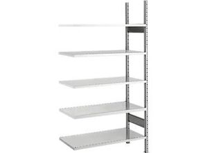 4052939207261 - SSI Schäfer Archivregal Anbaufeld 5 Böden B 750 x T 300 mm verzinkt