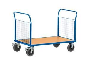 4250448500556 - Rollcart Gitter-Doppelstirnwandwagen 1000x700mm mit 600kg Tragkraft