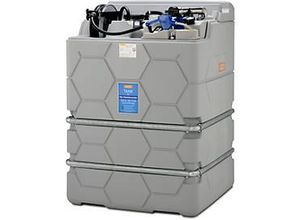 4052886327357 - Tankanlage CUBE Indoor Premium für AdBlue® 8 m Schlauch Schlauchaufroller Zähler K24 B 1200 x T 1150 x H 1800 mm 1500 l Volumen