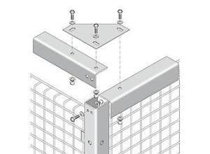 4052941829949 - Abdeckwinkel 50 x 50 x 2150 mm optional zur Stabilisierung gelb