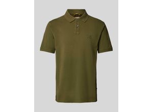 4064478602087 - Regular Fit Poloshirt mit Logo-Stitching