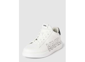 4062225382732 - Sneaker aus Leder mit Label-Print