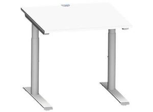 4250510875582 - Genius Schreibtisch MODENA FLEX 800 x 800 mm weiß