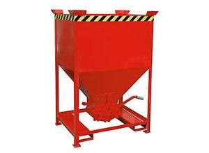 4052462013803 - Silobehälter Typ SG 600 Einfahrtaschen Inhalt 600 Liter rot RAL 3000