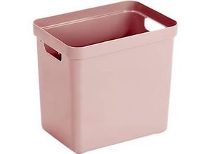 8711112095168 - Aufbewahrungsbox Sigma Home 25 l rosa Boxen Körbchen & Kisten - Sunware