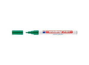 4004764440955 - EDDING Lackmarker 751 1-2 mm grün 10 Stück