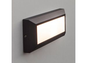 6939412055701 - Cali - Lutec led Außenwandleuchte Helena aus Aluminiumdruckguss in - black