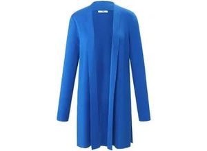 4061389686250 - Long-Strickjacke blau 36