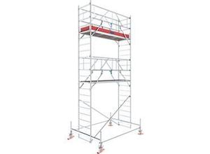 4009199774033 - Alu-Fahrgerüst Stabilo Serie 100 200 kg m² TÜV-geprüft gebremste Rollen B 750 x T 2500 x H 6500 mm