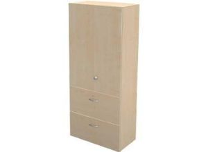 4251898806533 - SchÃ¤fer Shop Genius HÃ¤ngeregistraturschrank TETRIS WALL 3 OrdnerhÃ¶hen 2 SchÃ¼be B 800 x T 440 x H 1880 mm