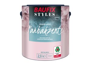 4014505073281 - BAUFIX Farbakzente kristallrosa seidenmatt 25 Liter Bunte Wandfarbe