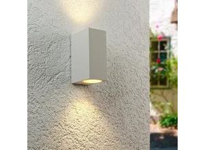 4063592011805 - Außenleuchte UP&DOWN Light eckig für GU10 IP54 - Farbe Weiß